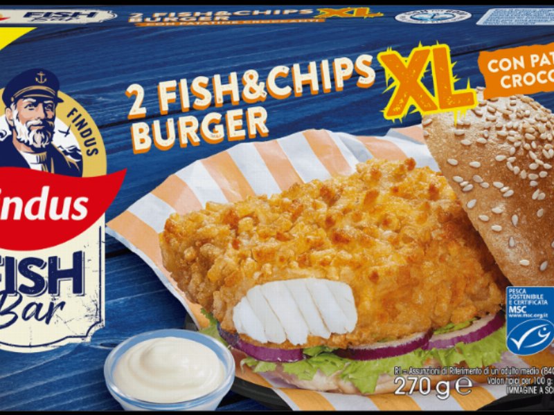 Findus rilancia la linea Fish Bar con due referenze in formato Xl ...