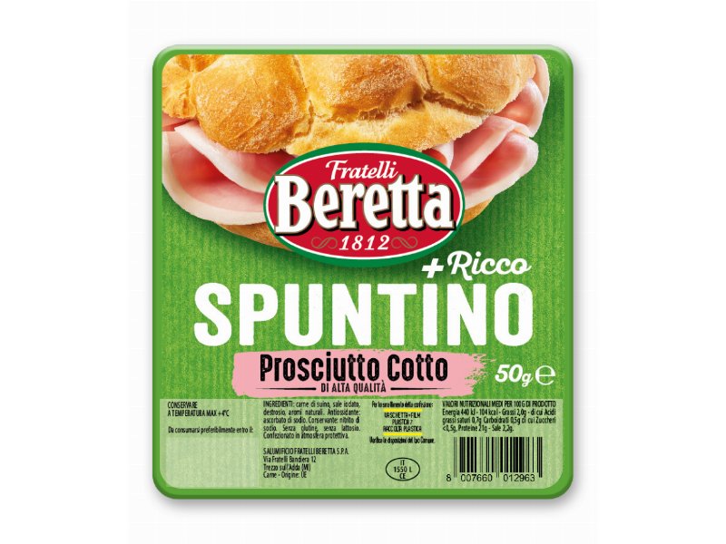 Fratelli Beretta: arrivano la gamma Spuntino + Ricco e i nuovi Snack ...